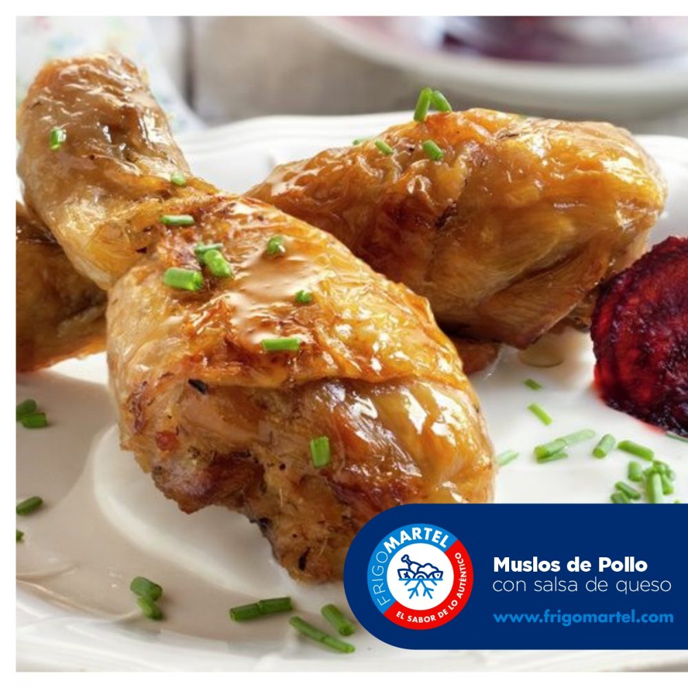 Pollo con salsa de queso » Frigo Martel