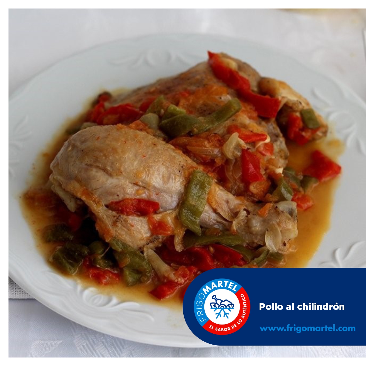 Pollo al chilindrón » Frigo Martel