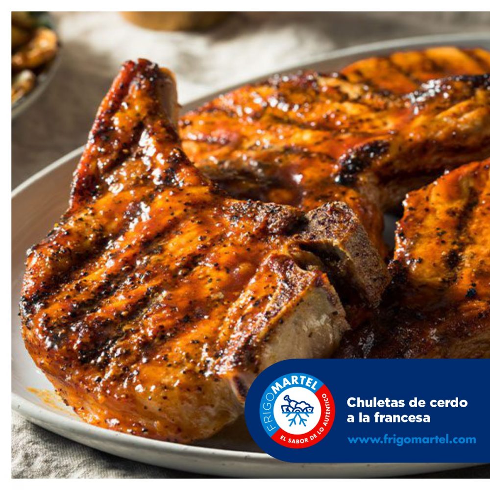 Chuletas de cerdo a la francesa » Frigo Martel